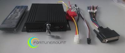 Cina Il moto di conversazione di Bidrectional individua il sistema del veicolo DVR, scatola nera di stoccaggio di carta di deviazione standard di controllo di PTZ mini in vendita