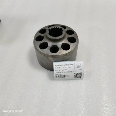 中国 Hyunsang Excavator Spare Parts Cylinder Block A10V71 A10V45 A10V16 販売のため