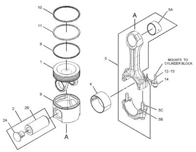 China Rodas de ligação 155-6629 1556629 0R-8188 0R8188 para motor E345BL C10 à venda