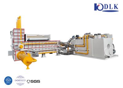 China Máquina hidráulica para empapar chatarra de metales con descarga de salida hacia adelante en venta