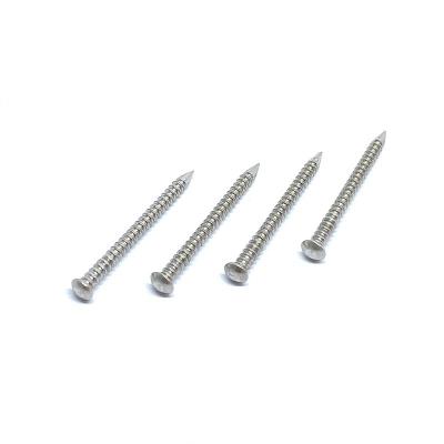 Κίνα 1.95 X 35MM ωοειδή επικεφαλής καρφιά δαχτυλιδιών ανοξείδωτου SUS304 για την ξύλινη χρησιμοποίηση προς πώληση