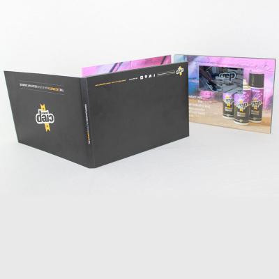Cina Video LCD del libro di vibrazione dello schermo di HD con il cavo incorporato dell'altoparlante/Usb in vendita