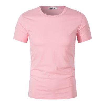 Cina La breve maglietta 190g della manica della sublimazione dello SGS del collo rosa della tartaruga ha lavato il cotone in vendita