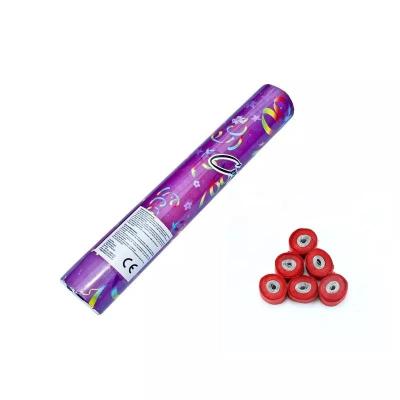Κίνα Wholseal 2022 Christmas Wedding and Baby Gender with Colorful Powder Stick Party Popper Confetti Canon προς πώληση