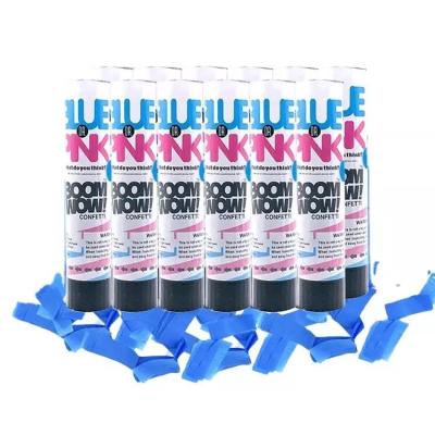 Κίνα Wholseal 2022 New Hand-held Biodegradable Launcher Powder Fender Reveal Confetti Cannon προς πώληση