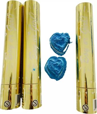 Κίνα Blue Pink Party Confetti Popper Baby Shower Confetti Shooter For Gender Reveal προς πώληση