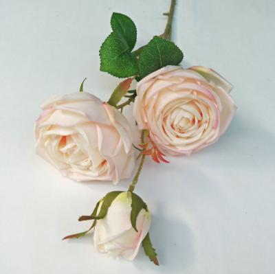 Chine Bouquets artificiels de bouquet de jet de reine rose pour des décorations à la maison à vendre