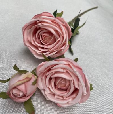 Chine Bouquets artificiels de bouquet de jet de reine rose pour des décorations à la maison à vendre