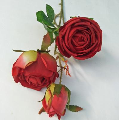 Chine Bouquets artificiels de bouquet de jet de reine rose pour des décorations à la maison à vendre