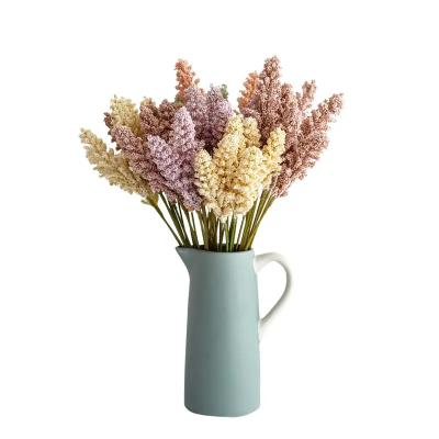 Chine Décoration de la maison Mousse Berry Spike Mini Faux fleur de vanille Fleurs de souffle de bébé artificiel à vendre