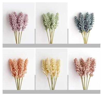 Chine Décoration de la maison Mousse Berry Spike Mini Faux fleur de vanille Fleurs de souffle de bébé artificiel à vendre