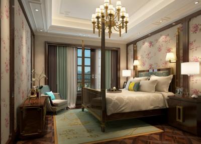 Cina Wallcovering del vinile impresso carta da parati porpora bianca nera rustica floreale impermeabile in vendita