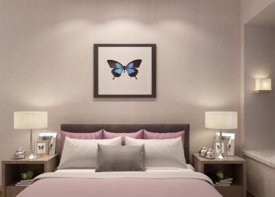 Cina Progettazioni moderne della carta da parati del vinile lavabile grigio chiaro per le camere da letto, salone in vendita