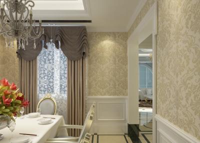 Cina Strappo - carta da parati floreale d'affollamento impressa resistente 0.53*10M del paese in vendita