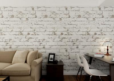 Cina Carta da parati della decorazione della Camera di effetto del mattone di stile cinese 3D, Wallcovering non tessuto in vendita