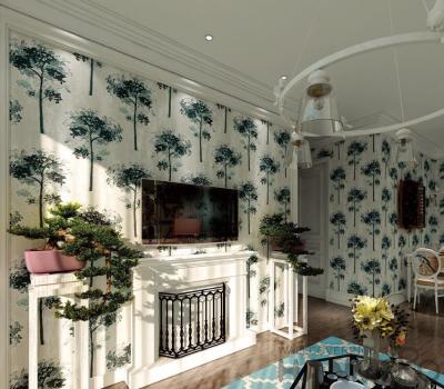 Cina Wallcovering ecologico del salone di ricciolo della carta da parati 0.53*10M della pelle scamosciata bello il più tardi in vendita