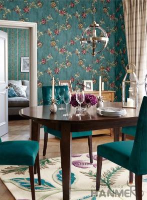 Cina Stanza Strippable che decora il fornitore del professionista di Wallcovering del PVC di progettazione floreale della carta da parati in vendita