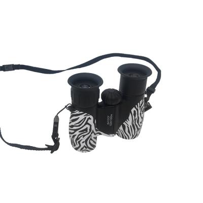 Cina Telescopio antiurto del binocolo 6X21 10X22 dei bambini 8x21 della zebra per i bambini in vendita