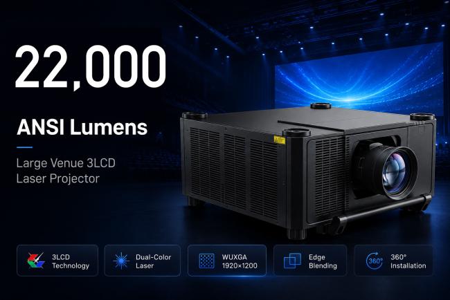 22000 Lumens 3LCD Laser Projector WUXGA Factory