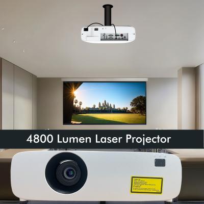 China 4800 Lumens 360° Projection 3LCD Laser Projector With 30000 Hours Light Source Life for sale
