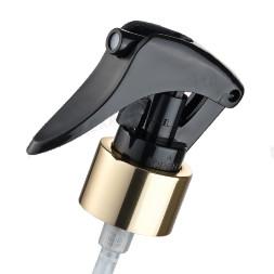 China Smooth Surface 18/410 20/410 24/410 Fine Mist Sprayer with Dust Cap and Aluminum Spray Pump for sale