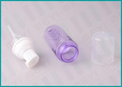중국 50 ML 면도 크림을 위한 자주색 반투명 애완 동물 거품 비누 펌프 병 판매용