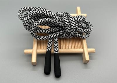 China La ronda modificó el cordón del lazo para requisitos particulares de 5m m con el extremo del silicón y el logotipo impreso en venta