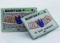 Cina Lo schermo di 4 Colorways 3M Reflective Velcro Patch ha stampato LOGO For Jeans in vendita