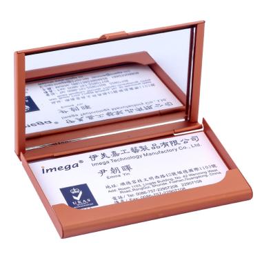 중국 슬림 및 컴팩트 스냅 폐쇄 이름 카드 케이스 판매용