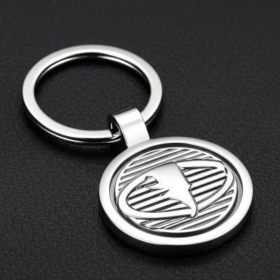 China Customized Logo Zinc Alloy Custom Car Keychains for Customized Souvenirs for sale