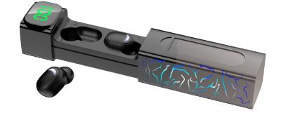 China Bluetooth Earphone Low Latency Long Battery Life 4-hour Charge 200mAh Case F8 Copper Ring Speaker Built-in Battery Protection for sale