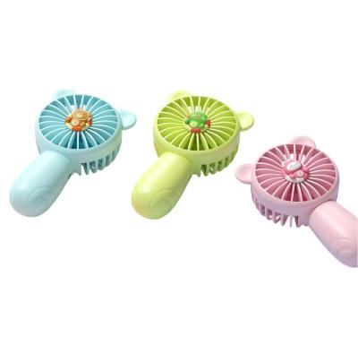 Chine Mini ventilateur de poche USB 500mAh Batterie ABS+PP Matériau sûr Ventilateur de bureau portable avec câble de chargement à vendre