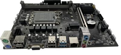 China Placa-mãe ETEK H610 Micro-ATX para CPUs LGA1700 DDR4 Dual-Channel Slot PCIe 4.0 x16 Saídas opcionais DP+HDMI+VGA à venda
