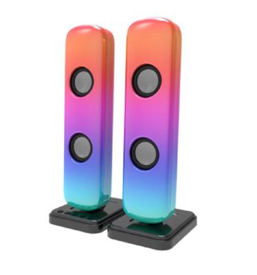 China ETEK Soundbar levert 5W*4 RMS-uitgang via dubbele 2-inch drivers die 35Hz-16KHz-frequentie dekken Te koop