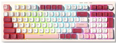 China ETEK 97-Key Mechanical-Feel Wired Keyboard with Detachable USB Type-C and 10M Click Life for Durable Performance for sale