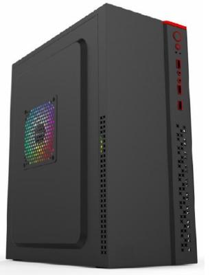 China Mid-Tower ATX Computer Case with SPCC 0.35mm Construction Supports ATX Micro-ATX Mini-ATX and Features Multiple Cooling Fans for sale