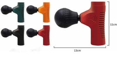 China Handheld Muscle Massager Gun with 3.7V Charging 3W Rated Power and Durable ABS+Metal Body for sale