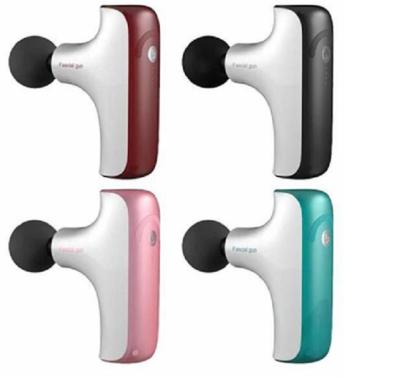 China Handheld Muscle Massager ABS Body 1800mAh Battery 7.4V 30W 1500-4000RPM 5 Massage Heads 4 Modes Button Control for sale