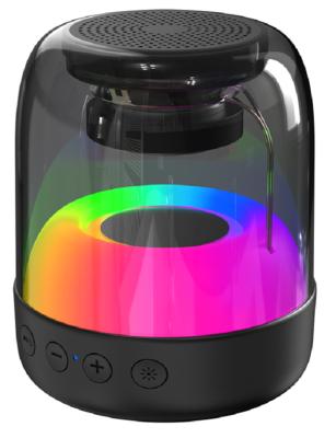 China Portable Bluetooth Speaker 3W2-inch Driver ABS Shell RGB Lighting 500mAh Supports BT/AUX/USB/TF Hands-free Call for sale