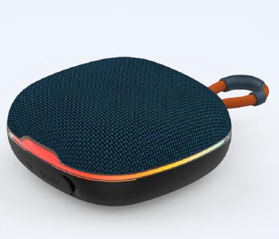 China Wireless Bluetooth Speaker Bluetooth 5.3, JL Scheme 10M Range 52mm Driver 5W*2 Output TF Card Slot RGB Light for sale