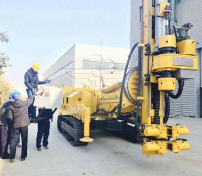 Κίνα Cummins Diesel Engine Engineering Exploration Drilling Rig for Pipe Drilling  in Russia προς πώληση