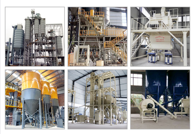 dry mortar mixing plant