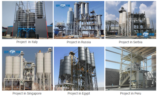 dry mortar production line
