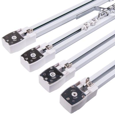 China IFTTT Smart Curtain Track Electrophoresis Automatic Curtain Rail Wall Mounted for sale