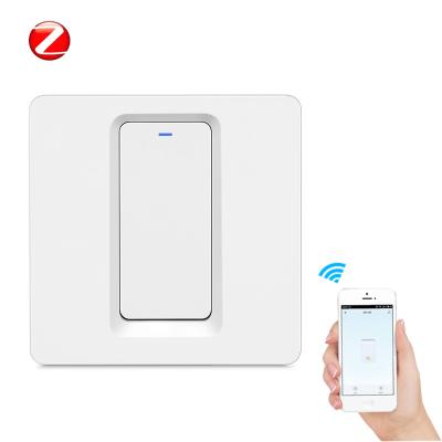 China 86×86mm Tuya Zigbee Wall Switch Wireless for sale