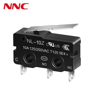 Китай Микропереключатель NNC миниатюрный весовой серии NL для электроники, машиностроения и легкой промышленности продается