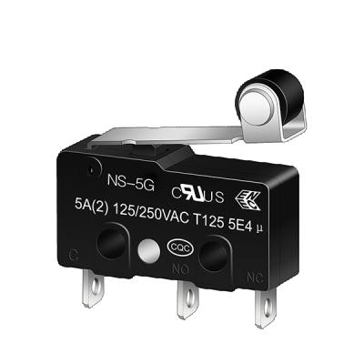 China NNC Microswitch impermeable Serie NS con diferentes tipos de palanca Conmutador de alta velocidad y precisión para la automatización industrial en venta