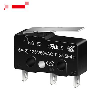China NNC Microswitch impermeable Serie NS con diferentes tipos de palanca Conmutador de alta velocidad y precisión para la automatización industrial en venta