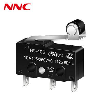 China NNC Microswitch impermeable Serie NS con diferentes tipos de palanca Conmutador de alta velocidad y precisión para la automatización industrial en venta