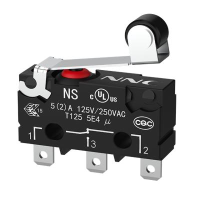China Microinterruptor NNC a prueba de agua serie NS para electrónica, maquinaria e industria ligera en venta